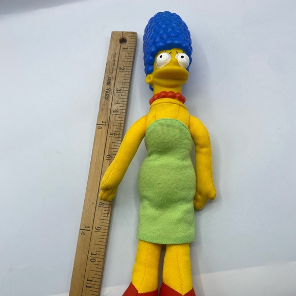 Toys | Retro Marge Simpson Plush Doll 199s Burger King Collectible ...